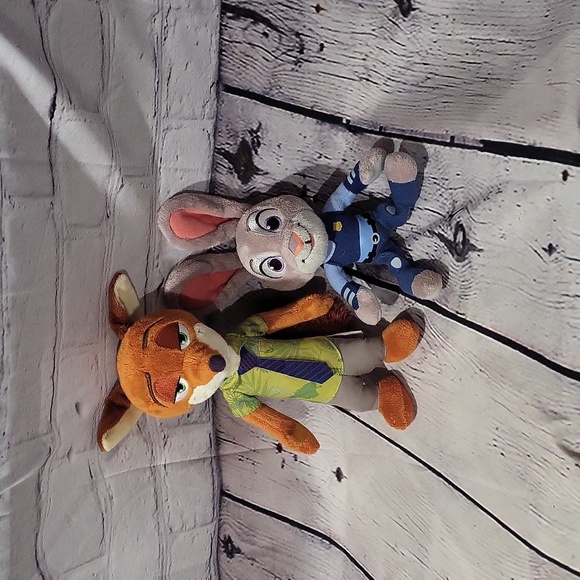Disney | Toys | Zootopia Plush Nick And Judy Mini Plush | Poshmark